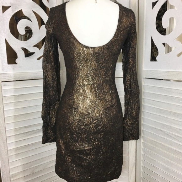 2B.Rych | Dresses | Cocktail Dress Size 4 Bronze | Poshmark